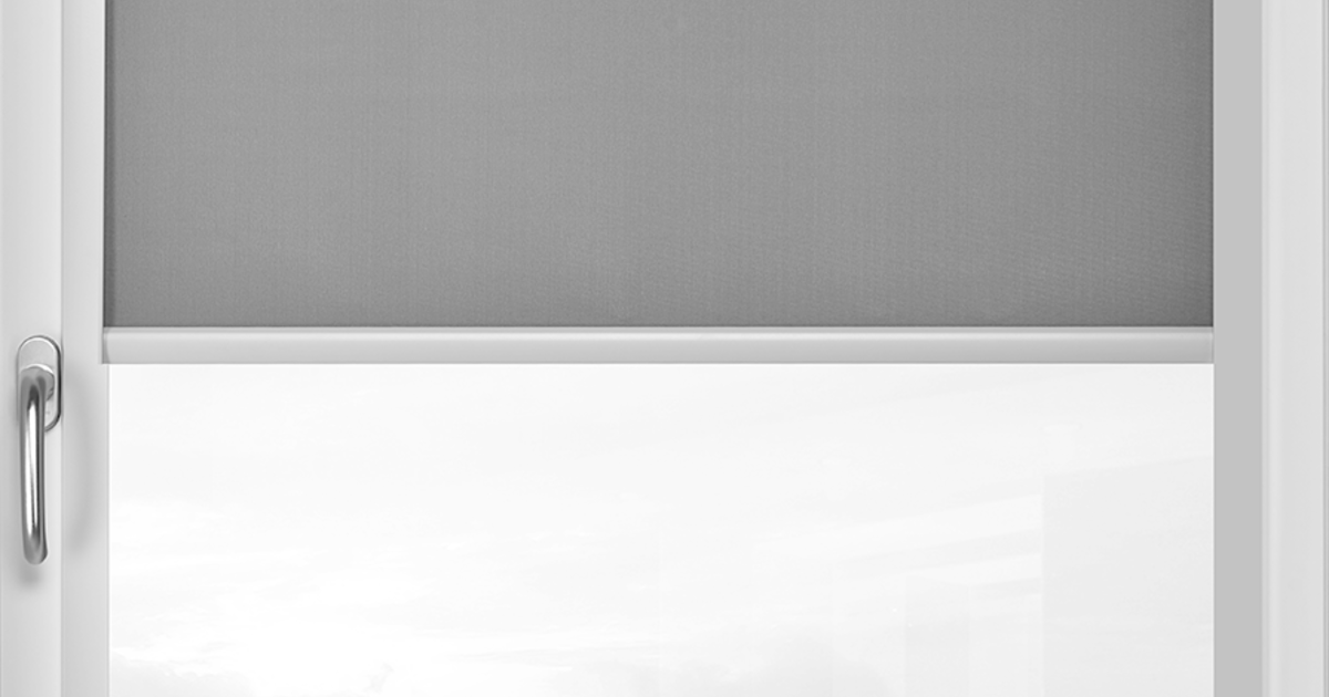 Glass strip roller blind with battery drive - rollo - Professionals - LEHA